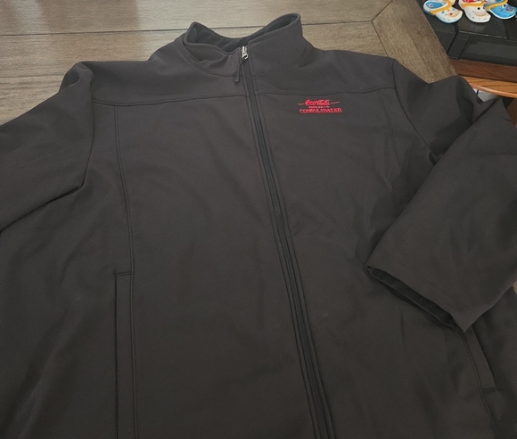 Coca Cola | Jackets & Coats | Coca Cola Black Performance Jacket | Poshmark